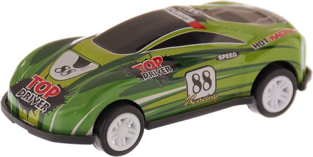 10 Pcs Pull Back Cars - Friction Powered Race Car Toy - Funny Toddler ...